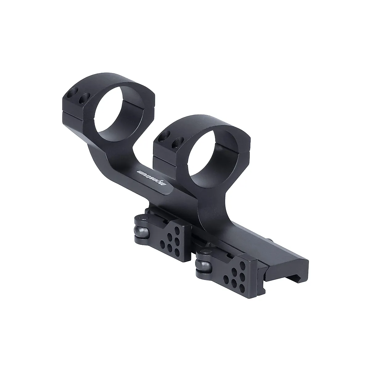 Monstrum Alpha Series 1-6x24 First Focal Plane FFP Rifle Scope with MOA Reticle | ZR302 Quick Release Scope Mount | Bundle