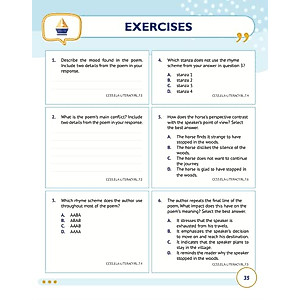 7th Grade Common Core ELA (English Language Arts): Daily Practice Workbook | 300+ Practice Questions and Video Explanations | Common Core State ... Standards Aligned (NGSS) ELA Workbooks)