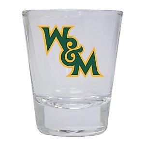 William and Mary Round Shot Glass Officially Licensed Collegiate Product