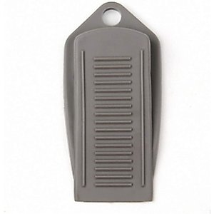Door Stopper Wedge Non-Slip Door Stopper Door Block for Girls Bathroom Kitchen, Gray