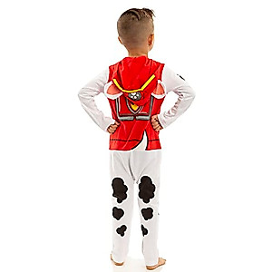 Nickelodeon Paw Patrol Marshall Little Boy Girl Kids Zip Up Cosplay Coverall 6