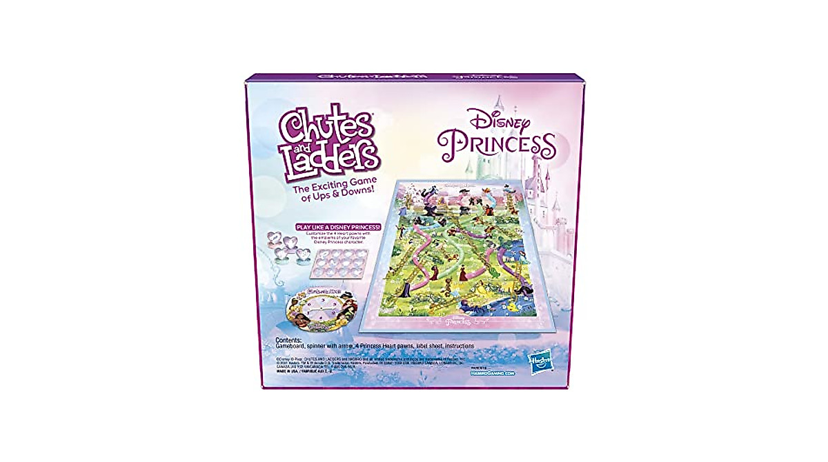 Disney Princess Chutes and Ladders Board Game for Kids
