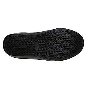 French Toast Boys Girls Shoes-Unisex Athletic Casual Dress Kids School Uniform Loafer Oxford Canvas Tennis Sneakers, Black-2, 2 US Big