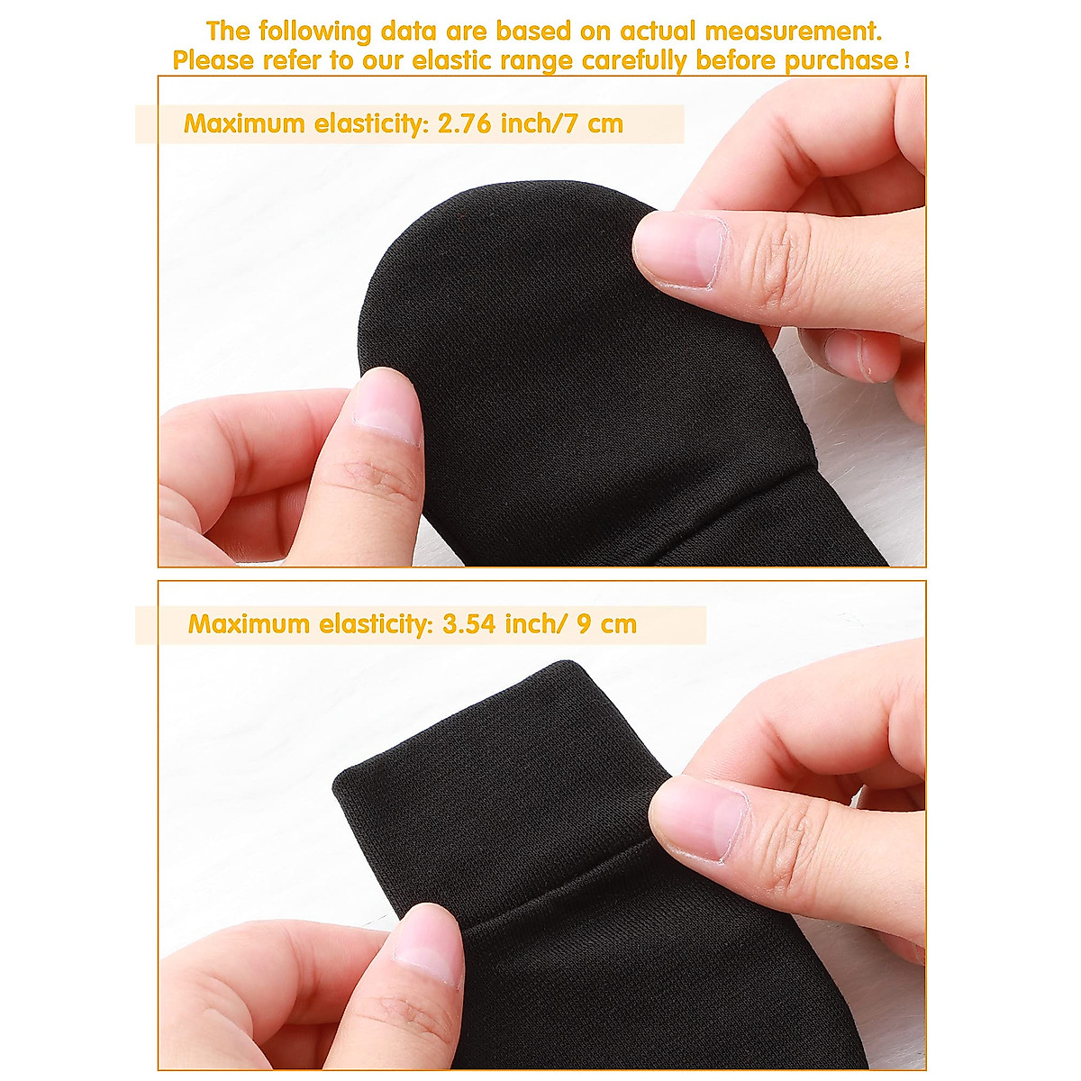 Geyoga 12 Pieces Newborn Hat Mittens Gloves Set Baby Boys Girls Cotton Baby Beanie for 0-12 Months