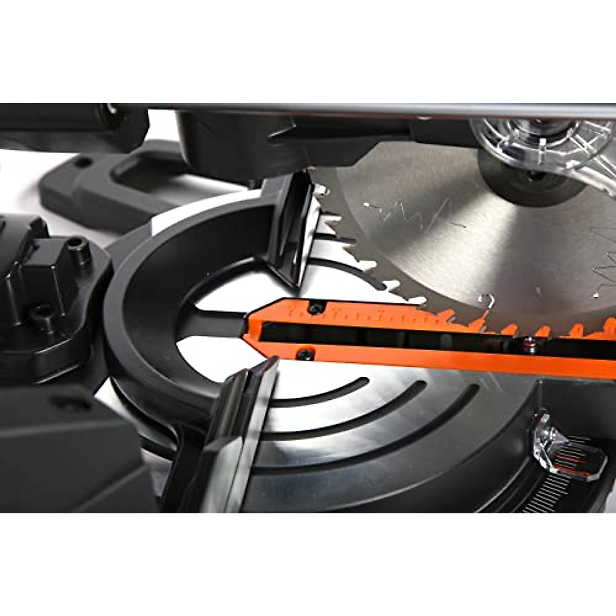 WEN MM0713 9.5-Amp 7.25-Inch Single Bevel Compact Sliding Compound Miter Saw with LED Cutline Guide, Black