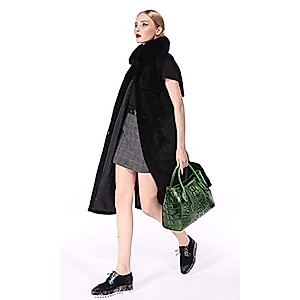 PIJUSHI Women Handbags Crocodile Top Handle Bag Designer Satchel Bags For Women Wristlet Wallet for Women Crocodile Leather Wallet Ladies Clutch Purse