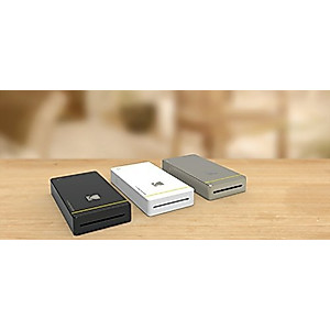 Kodak Mini Portable Mobile Instant Photo Printer - Wi-Fi & NFC Compatible - Wirelessly Prints 2.1 x 3.4" Images, Advanced DyeSub Printing Technology (Black) Compatible with Android & iOS