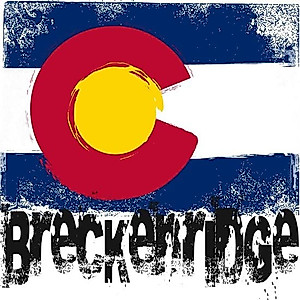 CafePress Breckenridge Grunge Flag Stainless Steel Travel Mu Ceramic Coffee Mug, Tea Cup 11 oz