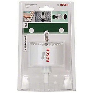 Bosch 2609255617 HSS Bi-Metal Holesaw with Diameter 76mm