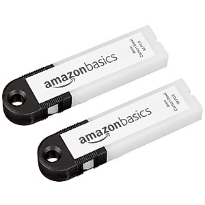 Amazon Basics 9mm (13-Point), Carbon Steel Snap Off Blades, 100/box