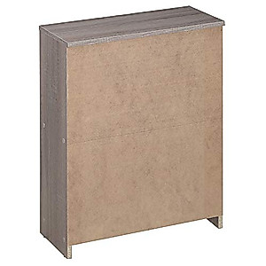 Niche Lux 28 in Home 2 Tier Open Shelf Wood Bookcase- Latte