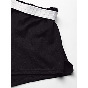 Soffe womens Authentic Cheer Yoga Shorts, Black (2-pack), Medium US