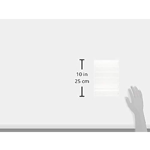 MUJI Acrylic 6-Drawer Storage Box, 8.7 cm Width x 17 cm Depth x 25.2 cm Height