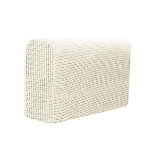 Ciieeo 2pcs Couch armrest Cover arm Rest Covering for Sofa Furniture armrest Protectors Sofa Protector Cover armrest Covers for Sofa arm Protectors Black Office Recliner Chair Universal