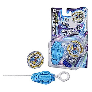 BEYBLADE Burst Surge Speedstorm Triumph Dragon D6 Spinning Top Starter Pack – Attack Type Battling Game Top with Launcher, Toy for Kids