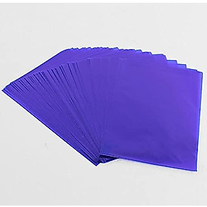 Blue Cellophane Bags 100 pcs Cellophane Wrap Bags with Twist Ties for Bakery Cookies Sweets Snacks Candies Dessert Transparent Color (Blue)