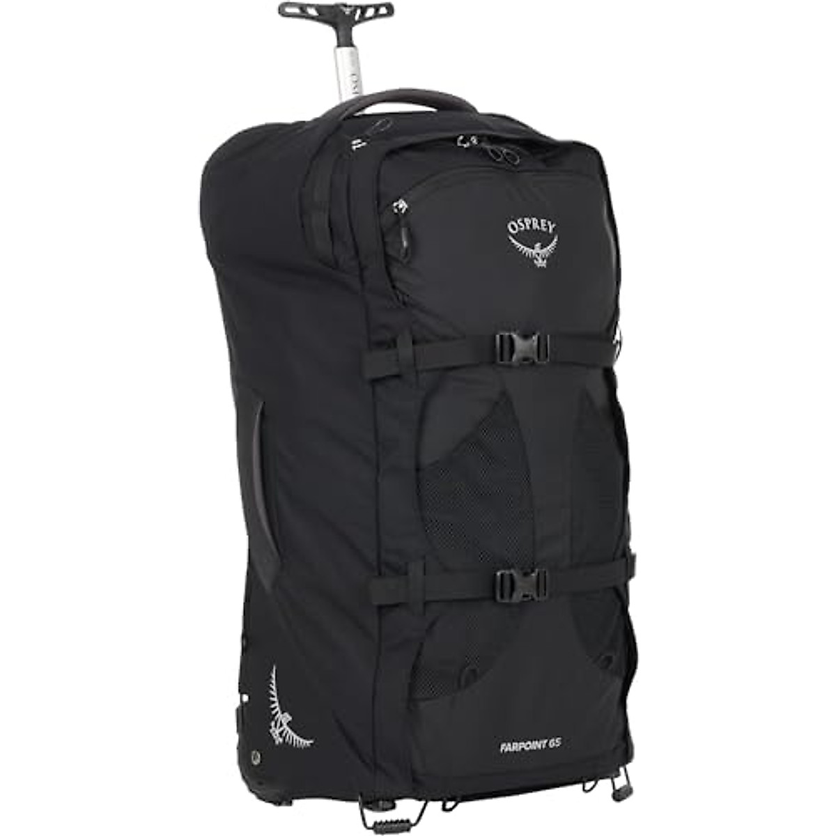Osprey Farpoint Men's -Wheeled Travel -Pack 65L, Black, One Size