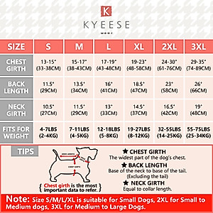 KYEESE 2Pack Dog Sweater Soft Dog Clothes Warm Dachshund Clothes Turtleneck Dog Coats Dog Sweaters for Small Dogs Girl Pullover Small Dog Sweaters Stretchy Dog Sweatshirt