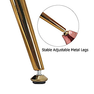 Altrobene Velvet Loveseat Couch Sofa Luxury Modern Comfy Tufted Couch Chesterfield 2 Person Couch for Living Room/Bedroom, Dark Teal