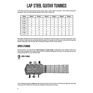The Hal Leonard Lap Steel Guitar Method Book/Online Audio