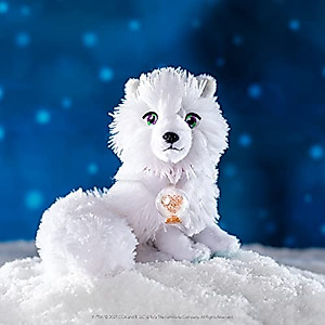Elf Pets: an Artic Fox Tradition - Huggable Elf Pet Arctic Fox Stuffed Animal - Includes Beautifully Illustrated Hardbound Storybook, Mini Snow Globe Charm and Official Adoption Certificate