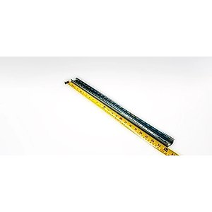 Electrical Supply Parts Rail Slotted Steel Pre-Cut 35mm x 7.5mm 600 mm (24 Inch) Long Steel Rail Terminal Block