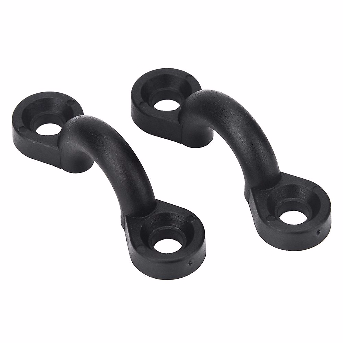 Dilwe Kayak Pad Eyes Set, and High Performance Kayak Replacement Kit Set with Nylon Pad Eyes & Rivets & Screw Nuts for Kayak