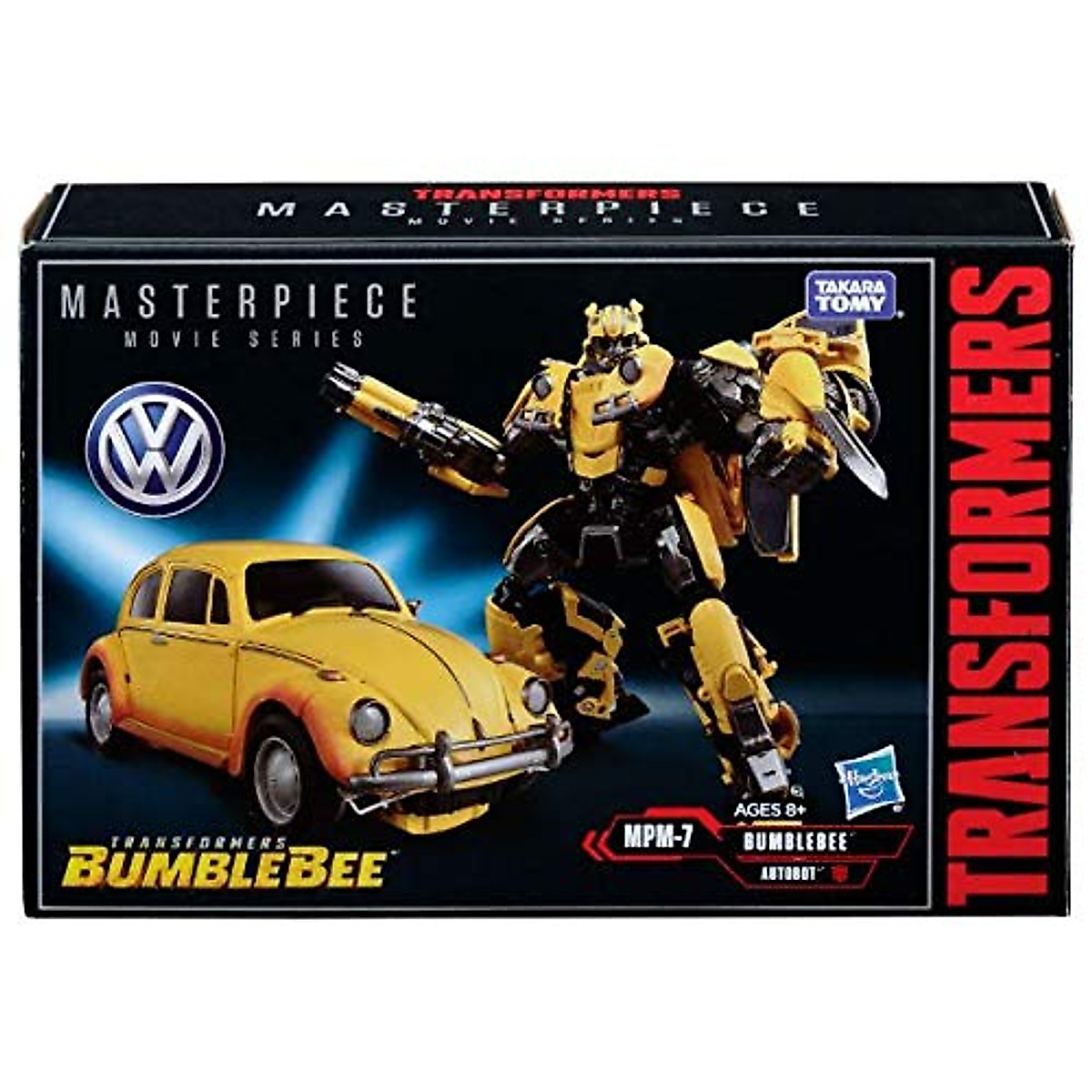 Transformers Official Hasbro-Takara Tomy Collaboration Masterpiece Movie Series Bumblebee MPM-7 Toy