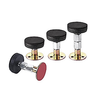 Omilife Headboard Stoppers for Wall, Bed Wall Bumper, Adjustable Threaded Bed Frame Anti-Shake Tool (2PCS)