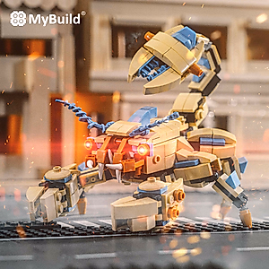 MyBuild Mecha Frame Sc-Fi Mimicry 5015 Scorpion-Like Alien, Imaginative Construction Building Bricks