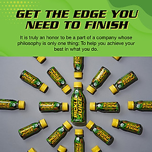 Pickle Juice Sports Drink Shots, Extra Strength - Relieves Cramps Immediately - Electrolyte Pickle Juice Shots for Day & Night Time Cramp Relief - Pickle Juice for Leg Cramps - 2.5 oz, 12 Pack