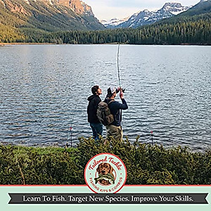 Tailored Tackle Bass Fishing Baitcasting Combo 7 Ft 2 -Piece | Casting Rods Power: Med. Heavy Fast Action | 7 BB Baitcast Reels Gear Ratio - 6.3:1 | Baitcaster Pole (Right Handed Baitcaster)