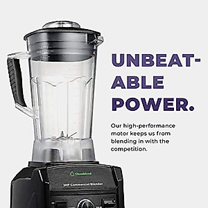 Cleanblend Commercial Blender - 64oz Countertop Blender 1800 Watts - High Performance, High Powered Professional Blender and Food Processor For Smoothies