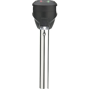 Attwood Bi-Color Lightarmor LED Navigation - Pole Light Red-Green - 10" - Boat Bi-Color Lightarmor LED Navigation - Pole Light NV6LC2-10-7 Red-Green - 10" - Boat