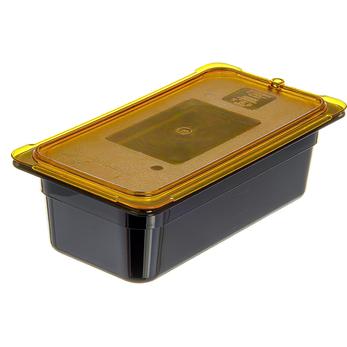 Carlisle FoodService Products 3086103 StorPlus High Heat Food Pan, 4" Deep, Third Size, Black