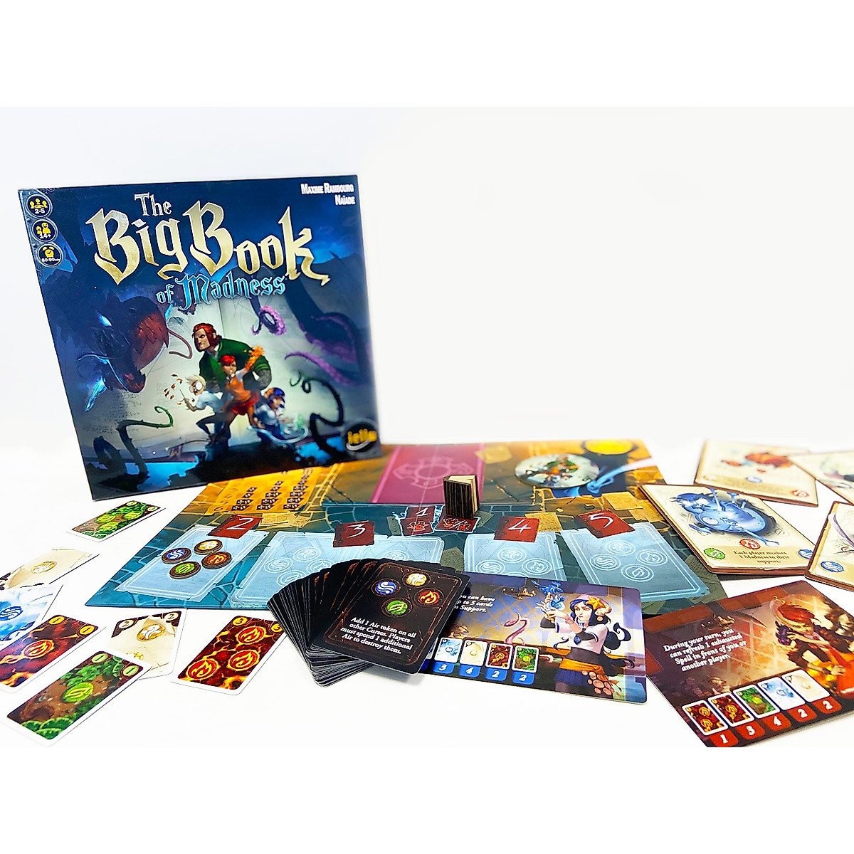 IELLO The Big Book of Madness Board Game , Grey