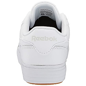 Reebok women's Club Memt Sneaker, White/True Grey/Rubber Gum, 8 US