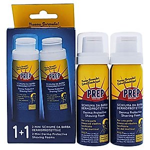 Prep Derma Protective Shaving Foam for Men, 2 Count
