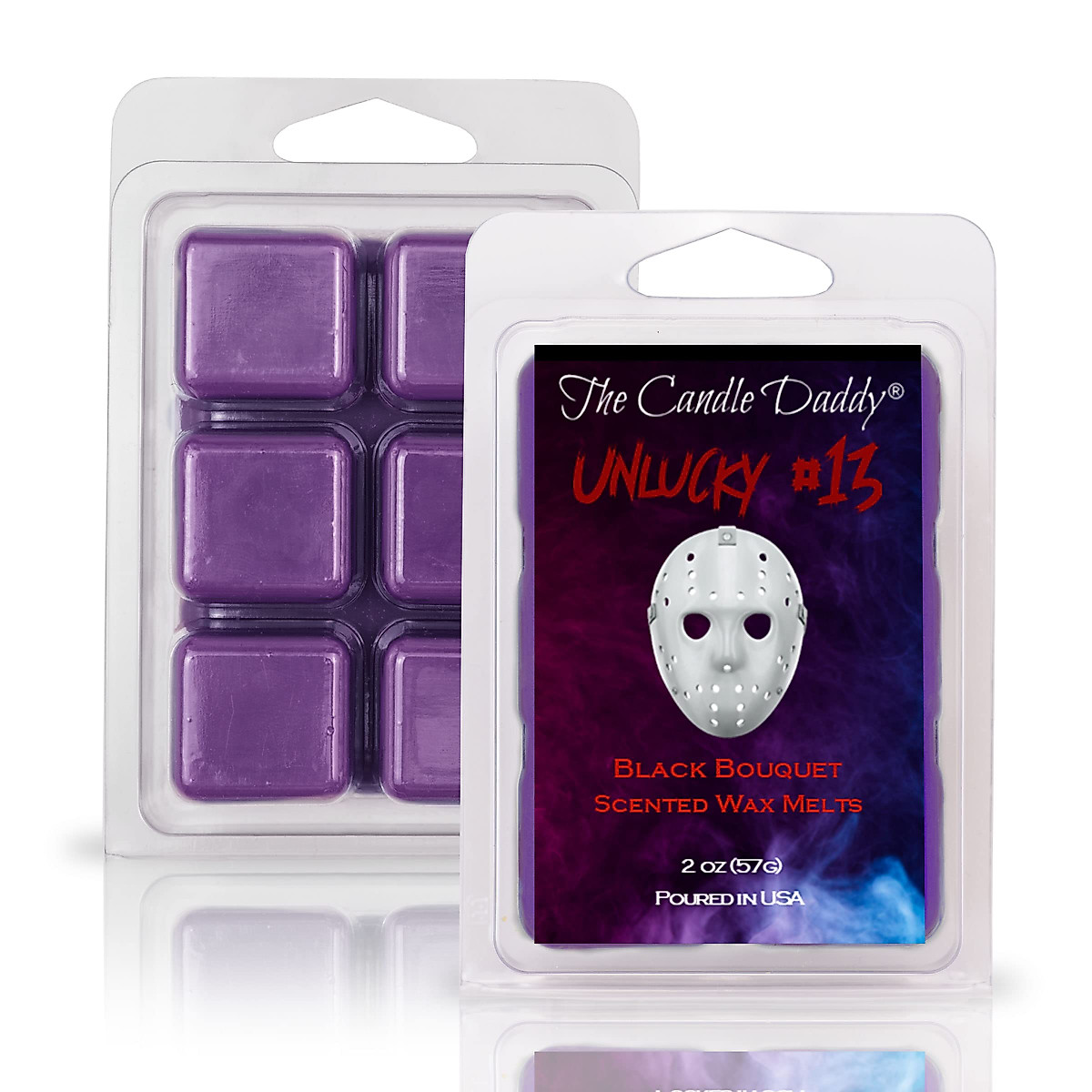 The Candle Daddy Halloween Horror Movie 5 Pack - 5 Amazingly Spooky Wax Melts - 30 Total Cubes - 10 Total Ounces - Fun Scary Gift October Fall Autumn