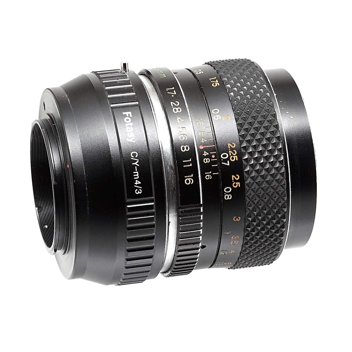 Fotasy Contax/Yashica CY Lens to M43 Adapter, CY to MFT Adapter, Compatible with Panasonic G9 GH5 II GM5 GX7 GX8 GX9 GX850 G90 G91 G95 G100 Olympus E-M1 E-M5 E-M10 I II III E-PM2 E-PM1 Pen-F E-M1X