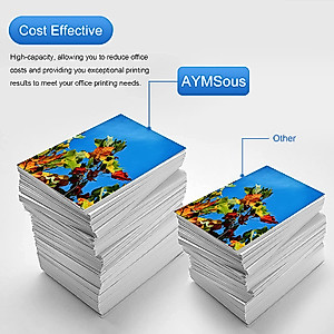 AYMSous Compatible for HP 727 Yellow 300ML Remanufactured Ink Cartridge Replacement for HP 727 for HP727 for HP 727Y for HP DesignJet T920 T930 T1500 T1530 T2500 T2530 Printers