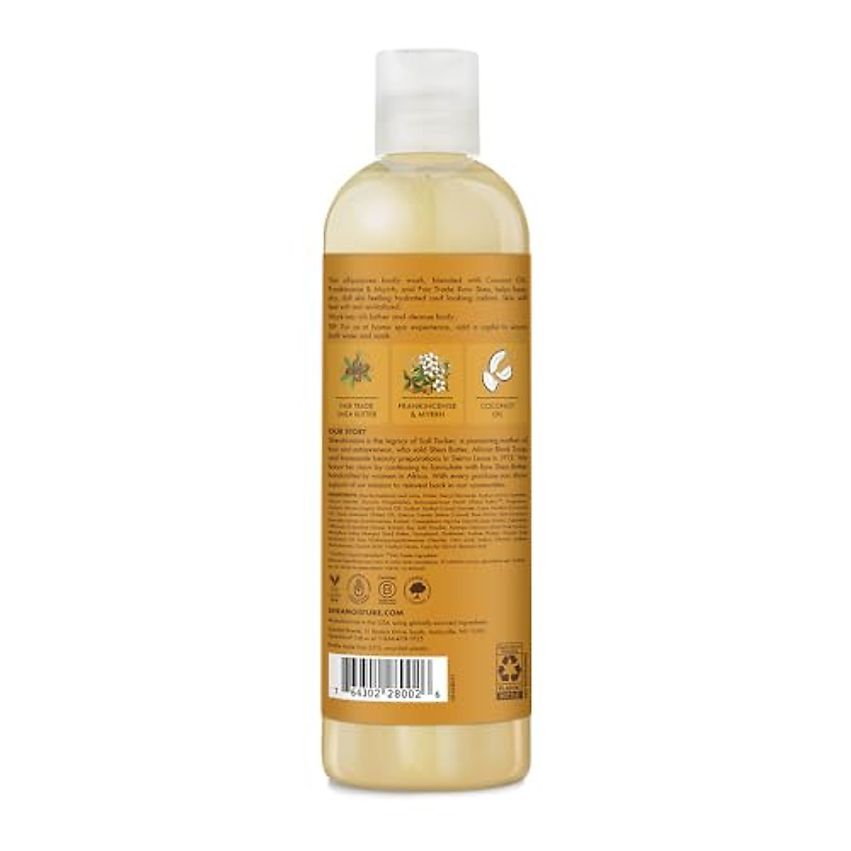 Sheamoisture Hydrating Body Wash for Dry Skin Raw Shea Butter to Cleanse and Hydrate , 13 fl oz