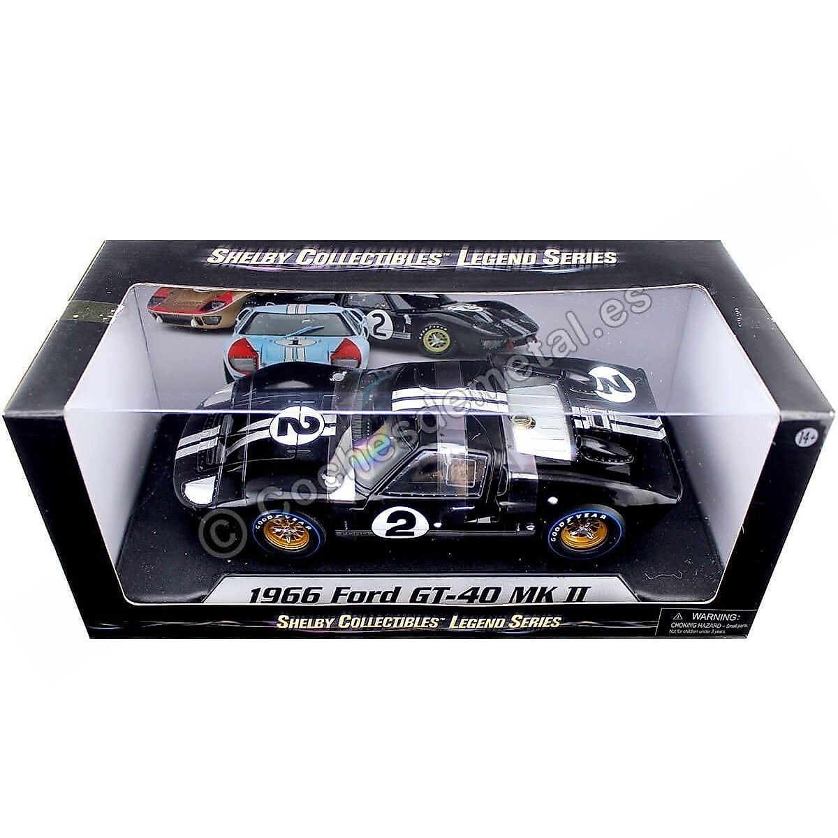 1966 Ford GT40 MK II Die-Cast Collectible Model Car