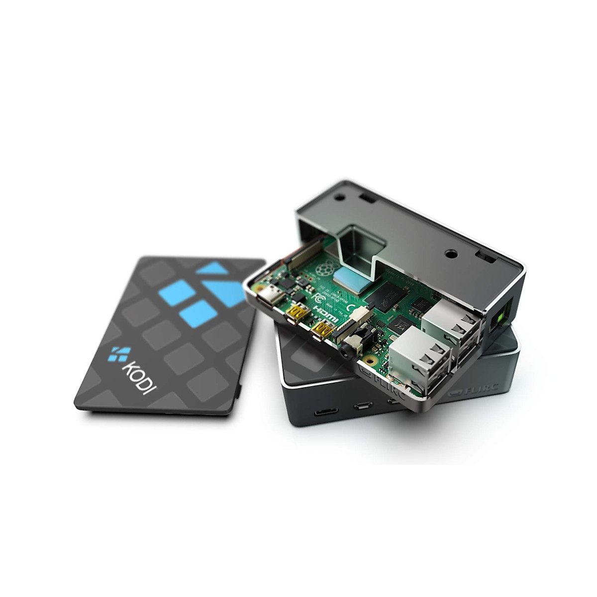 Flirc Raspberry Pi 4 Case (Kodi Edition)