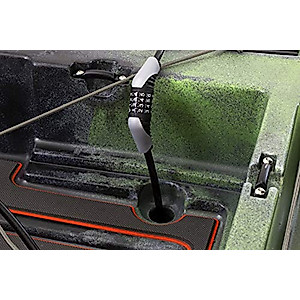 Harmony Gear Kayak Security Cable Lock | for Sit Inside Kayaks | 47 Inch | Combination Lock | Nylon Coated Cable , Black