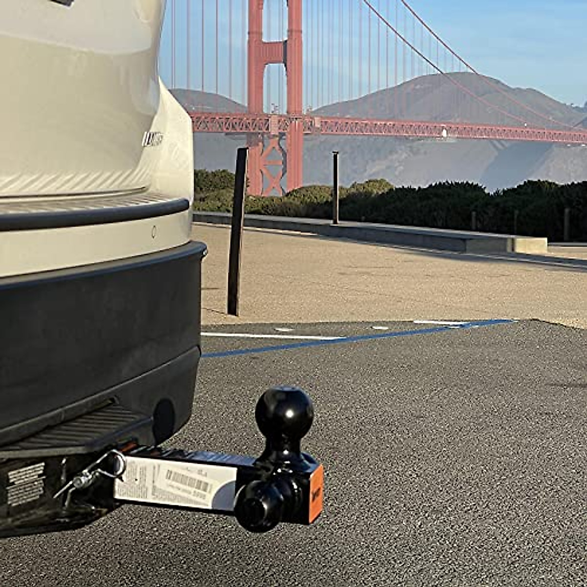 TOPSKY Trailer Hitch Tri Ball Mount, 1-7/8,2,2-5/16-inch Hitch Ball, Fits 2-inch Receiver, TS2004…