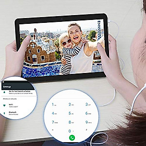LECTRUS Tablet 10 inch Android 9.0 (GMS Certified), 32GB Storage, Quad Core Processor, 3G Tablet PC with Dual Sim Card Slots and Cameras, IPS HD Touchscreen, WiFi, Bluetooth, GPS, YouTube, Netflix