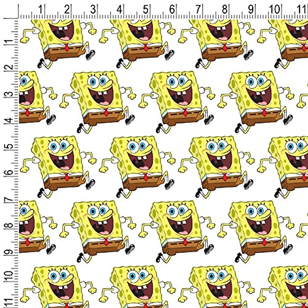 GRAPHICS & MORE Running Spongebob Gift Wrap Wrapping Paper Rolls
