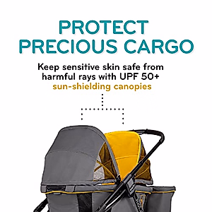 Evenflo Pivot Xplore All-Terrain Stroller Wagon , Adventurer , 45x27x39 Inch (Pack of 1)