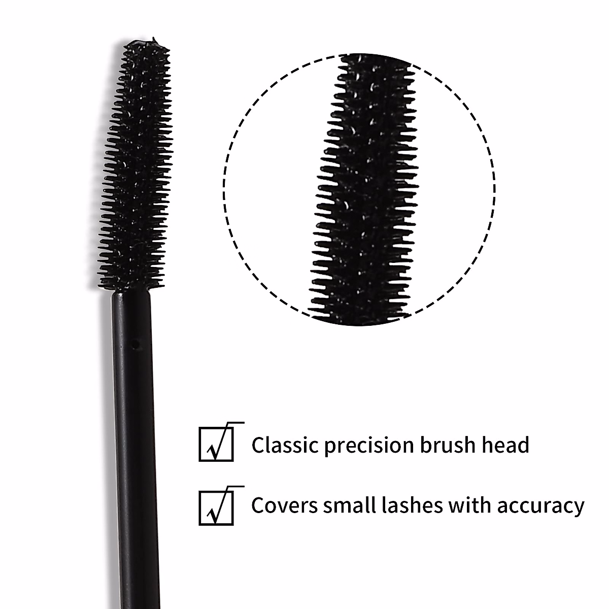 Boobeen Black Mascara Volume and Length, Voluminous & Lengthening Lash Mascara Waterproof, Longer & Curlier Thicker Eyelashes, No Smudging